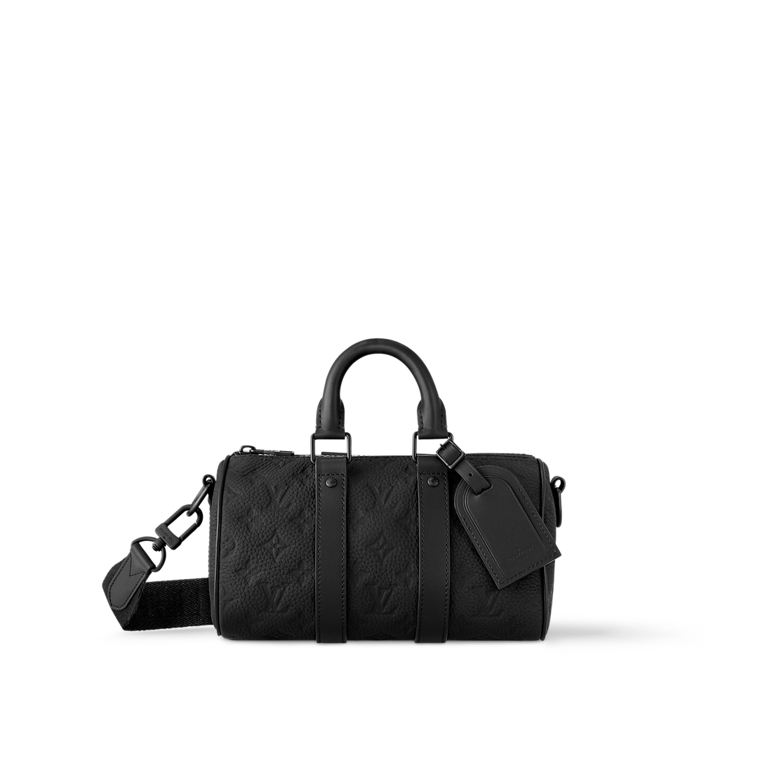 Keepall Bandoulière 25 Monogram Eclipse - Bags | LOUIS VUITTON